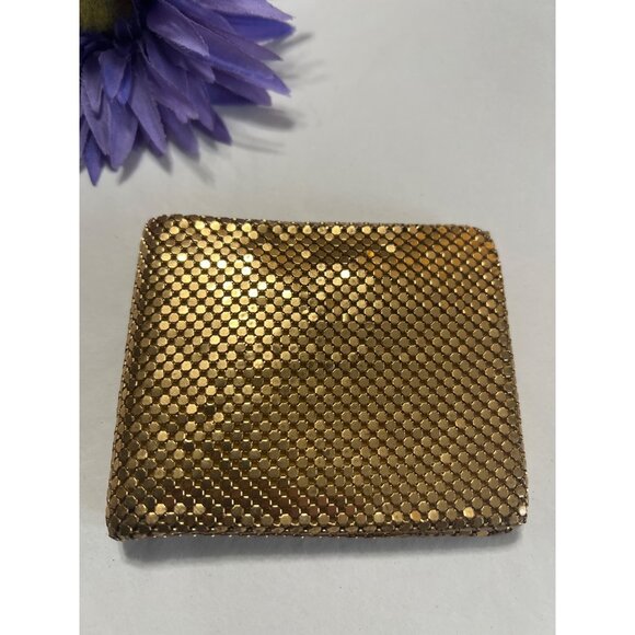 Whiting & Davis | Bags | Vintage Whiting Davis Gold Mesh Wallet | Poshmark